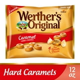 Werther's Original Hard Caramel Candy 12 oz, buttery melt-in-mouth ...