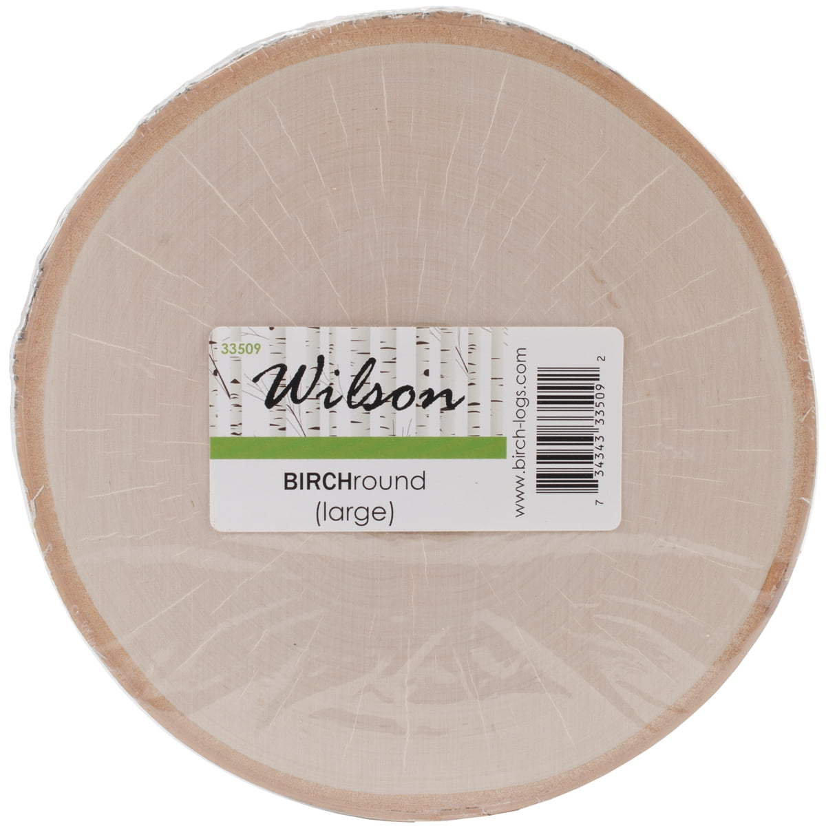 Natural White Birch Rounds Large -7" To 10" - Walmart.com