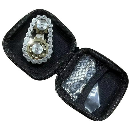 Bike Chain Gear Fidget Spinner Metal Sprocket Chain Fidget Toy,stress ...
