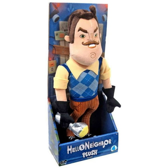 Hello Neighbor 10" Plush Toy - Original Neighbor with Tag - Walmart.com