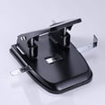 Standard 2 Hole Paper Punch, 30 Sheets Capacity, Black (90079 ...