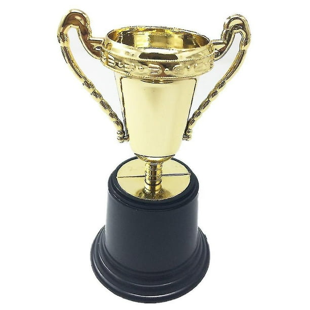 Mini Trophies 5pc Gold Sports Day Favourite Teacher Motivational ...