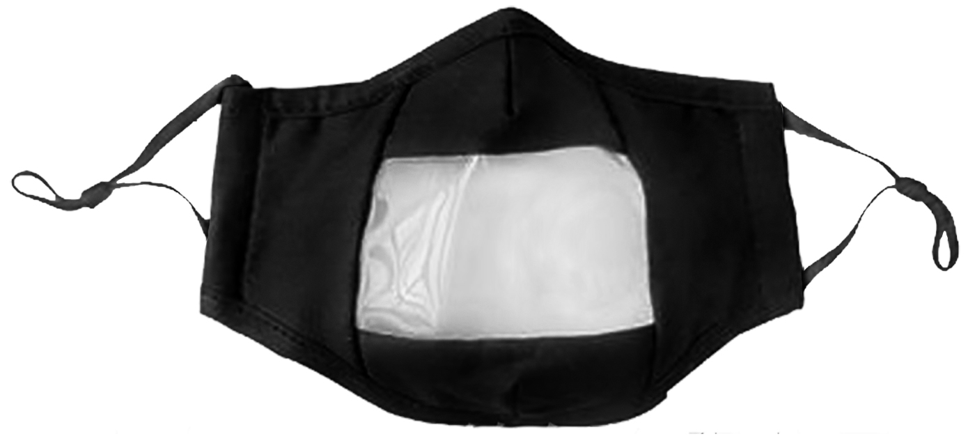 My Mask Face Mask Wrap Cloth Reusable Comfort Double Cotton - Clear ...