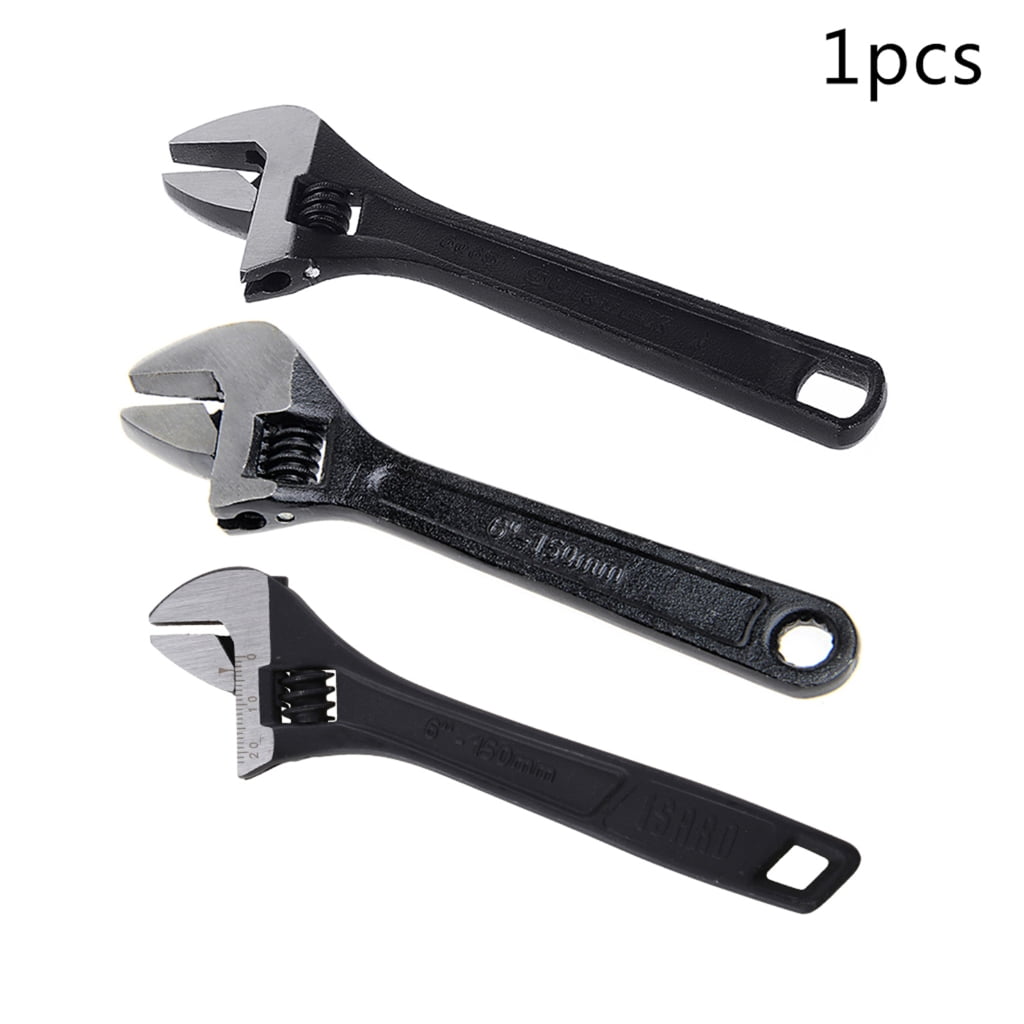 New 6" 150mm Professional DIY Adjustable Wrench Spanner Hand Grip Tool ...