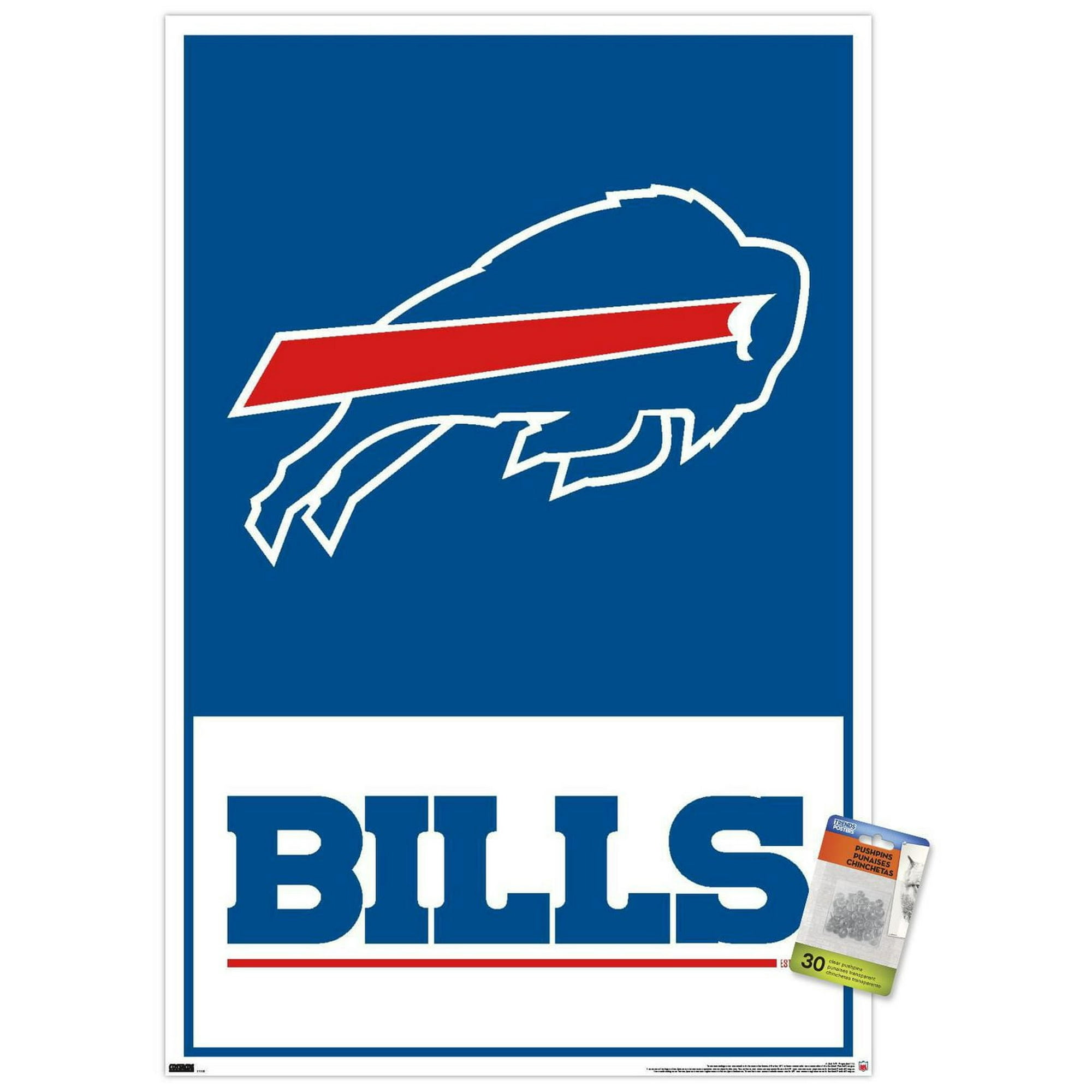 Click here for Trends International Nfl Buffalo Bills - Logo 21 W... prices