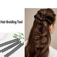 19 Pcs Hair Braiding Tool, DIY Hair Styling Tool Kit Updo Ponytail ...
