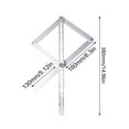 MORESEC under $5 Angle Measuring ToolMulti-Functional Angle Measuring ...