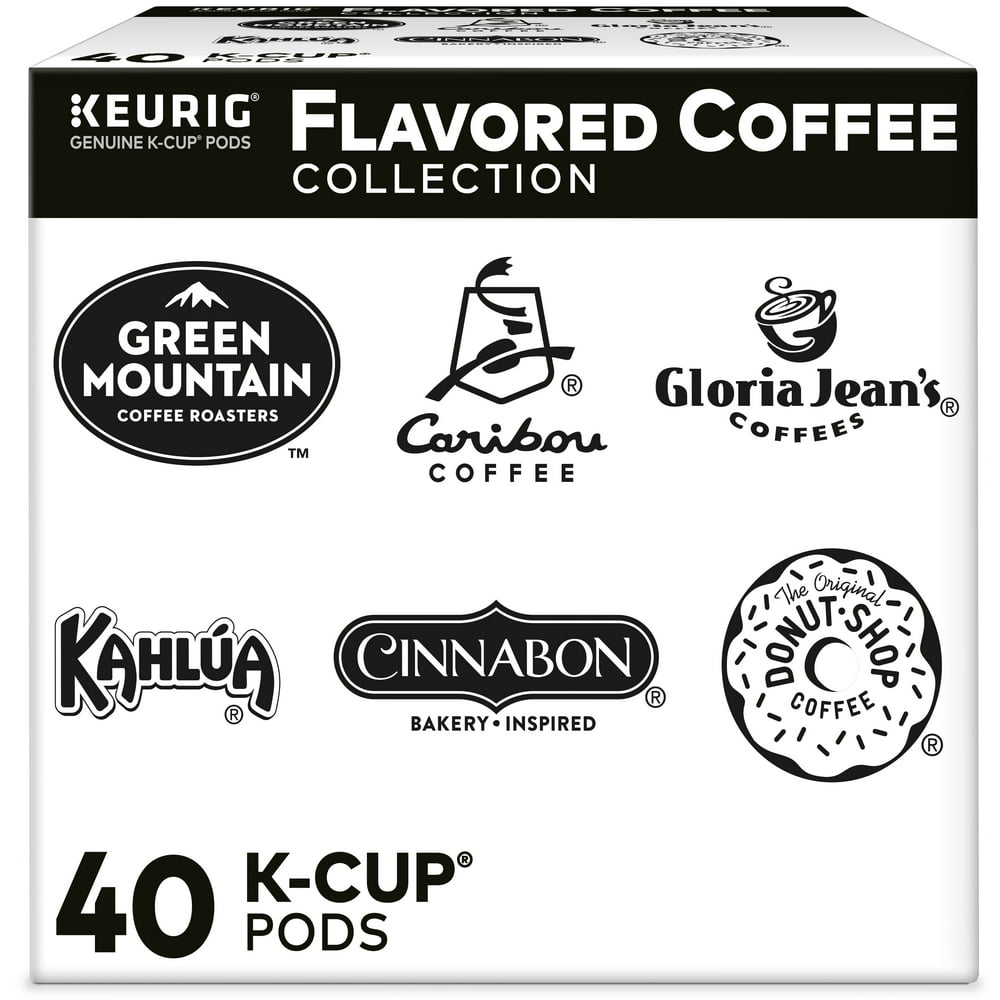 Keurig Flavored Coffee Collection Single-Serve K-Cup Pods Variety Pack ...