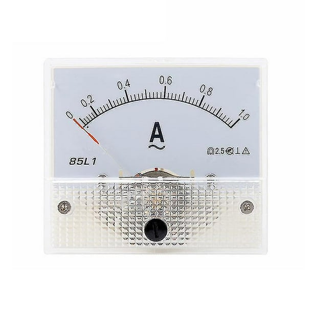 85l1 Ac Panel Meter Analog Panel Ammeter Dial Current Gauge Pointer ...