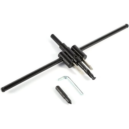 1Set 40-300mm Circle Hole Wood Drilling Adjustable Hole Saw Carpentry ...