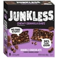Junkless Chewy Double Chocolate Granola Snack Bars, 1.1 oz, 8 Count ...