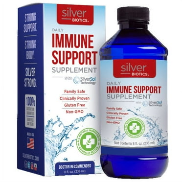 Silver Biotics Ultimate Immune Support - Liquid Colloidal Wellness ...