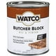Clear, Rust-Oleum Watco Butcher Block Oil & Finish-241758, 16 oz Pint ...