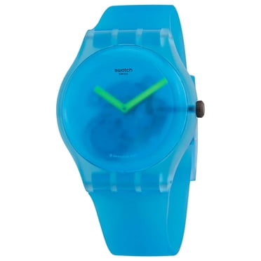 Swatch BLUE FACE Mens Watch YYS4015 - Walmart.com