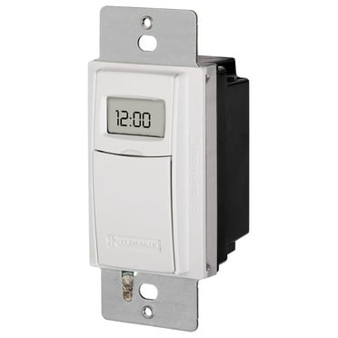 Honeywell Home RPLS740B1008 Econoswitch 7-Day Programmable Light Switch ...