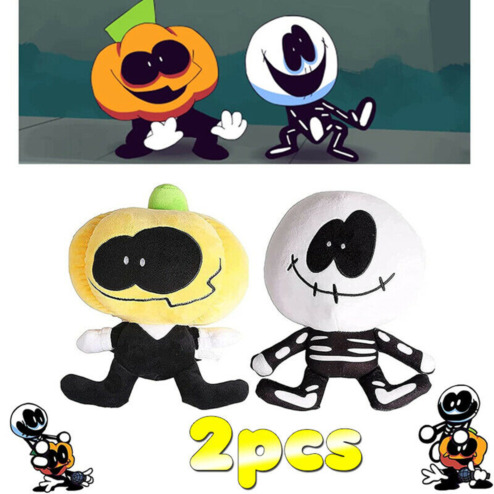 Buy Halloween Plush Toys, Spooky Month Skid and Pump Friday Night ...