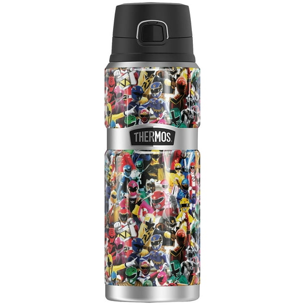 Power Rangers Crowd of Rangers THERMOS STAINLESS KING Stainless Steel ...