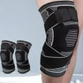 20 Compression Knee Support Brace for Athletic Training and Sports Performance Unisex Design ...