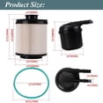 FD4616 Fuel Filter Compatible with Ford V8 engines F250 F350 F450 F550 ...