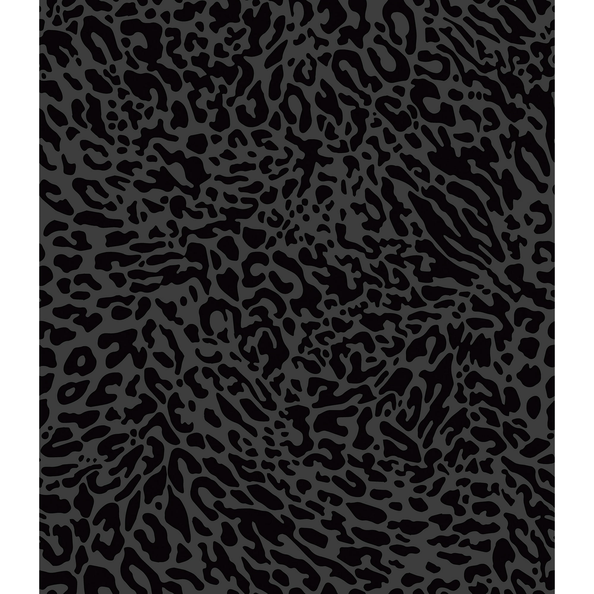 Click here for Mainstays Black Leopard Skin Peel & Stick Wallpape... prices