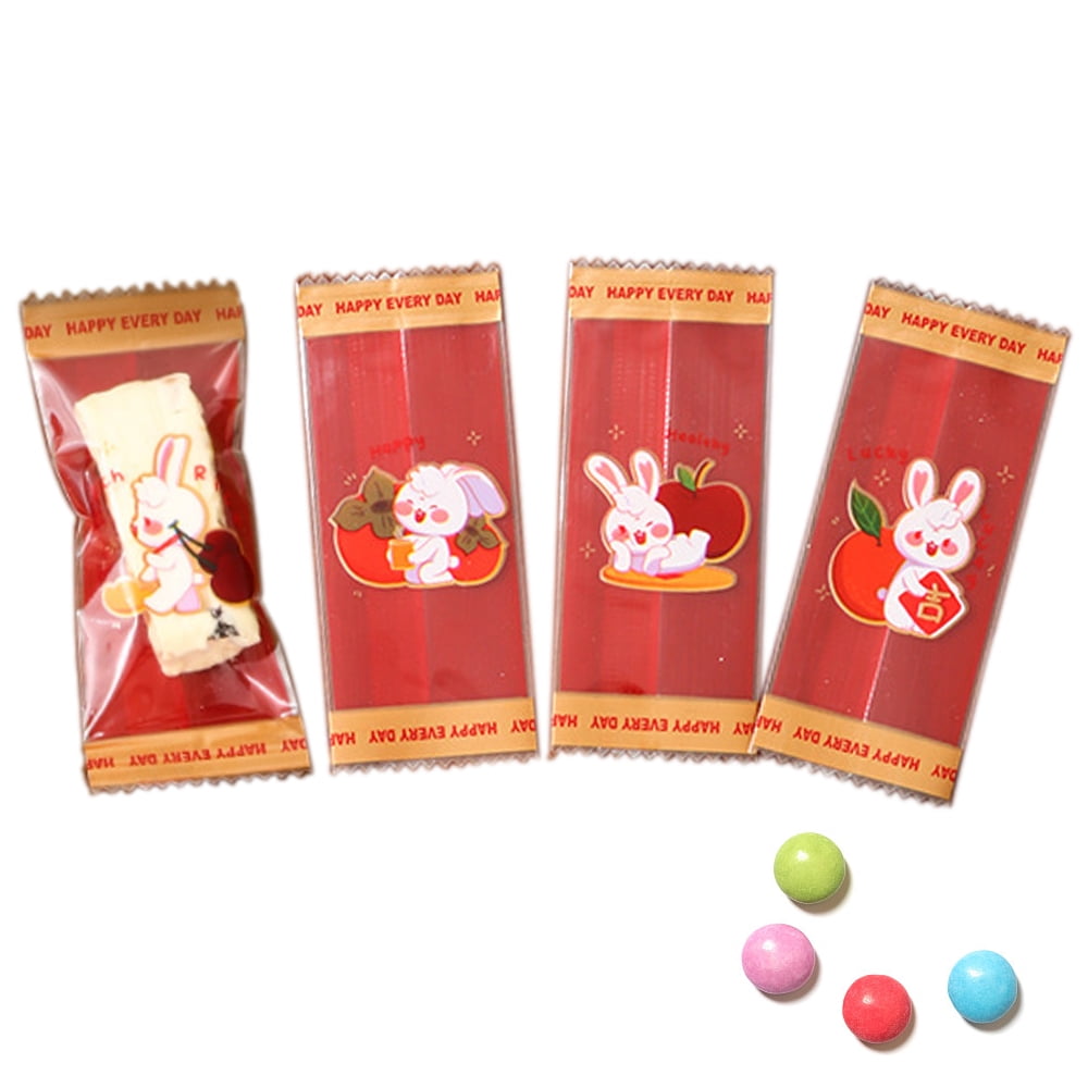 400 Pcs Candy Packaging, Nougat Candy Wrappers Candy Wrappers for ...
