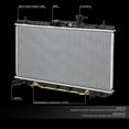 DNA Motoring 2338 Aluminum Radiator for 2001-2005 Accent 1.6L AT ...