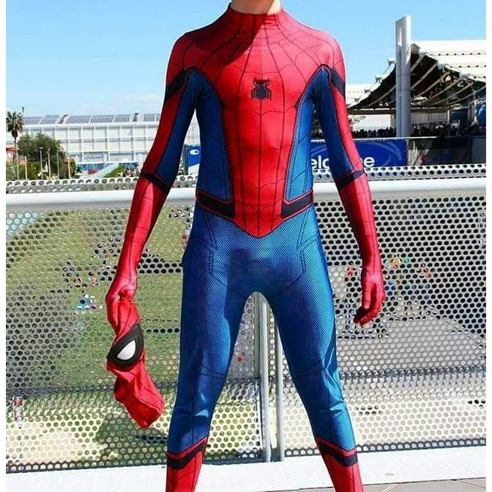 Cosplay Life Homecoming Spider Superhero Cosplay Costume Lycra Fabric