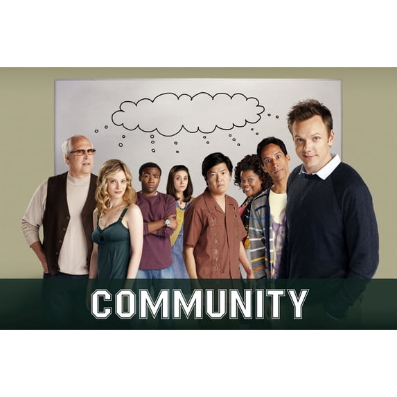 Community Poster 24In x 36In Art Decor Art Poster 24x36 Multi-Color ...