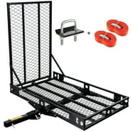Costway 500lbs Wheelchair Vehicle Trailer Hitch Carrier, Handicap ...