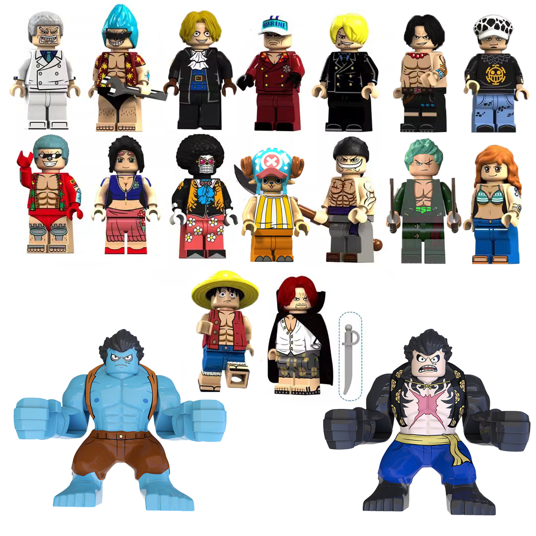 Click here for Deloso 18 Pack One Piece Action Building Blocks To... prices