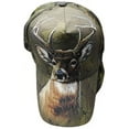 Redneck Camouflage Camo Single Deer Buck baseball style ball Hat Cap ...