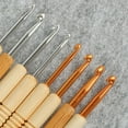 9Pieces Handle Crochet Hook Ergonomic Crochet Hook 2mm-6mm for Beginner ...