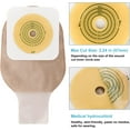 35PCS Colostomy Bags,Ostomy Supplies,Two-Piece Ostomy Bag with Clamp ...