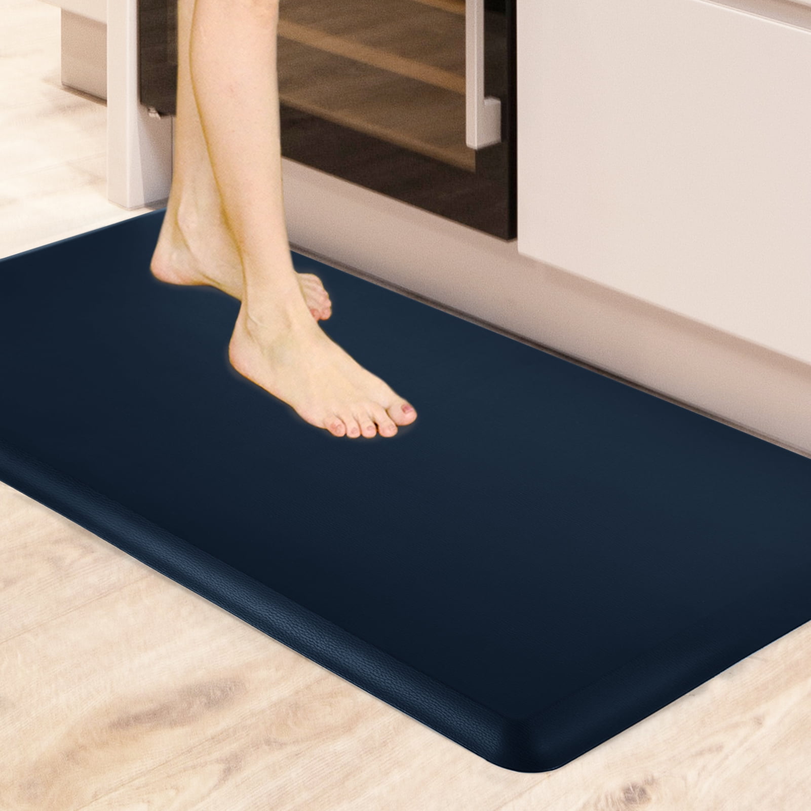 Art3d 27.95x17.32" Anti Fatigue Mat Cushioned Kitchen Mat Non Slip Foam ...