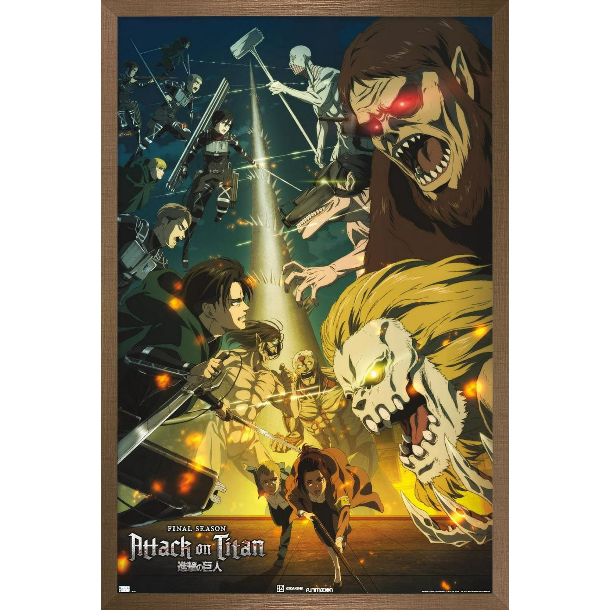 Click here for Trends International Attack On Titan: Season 4 - K... prices