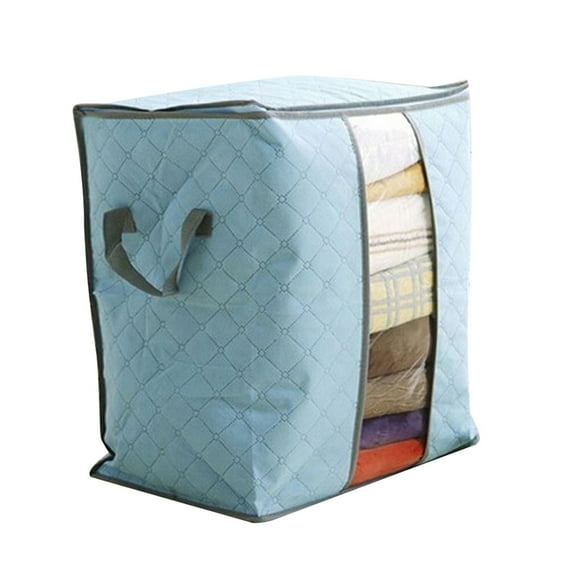 Portable Quilt Storage Bag Clothes Wardrobe Blanket Dustproof Folding ...