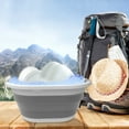 Trademark Home Plastic Rubber Pop-up Collapsible Basket for Ice ...