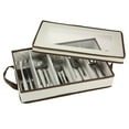 Household Essentials Canvas Flatware Chest - Walmart.com