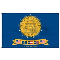 Georgia 2001 Flag Polyester 3x5 FT Banner - Walmart.com
