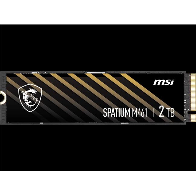 MSI M461 M.2 2280 2TB PCI-Express 4.0 3D NAND Internal Solid State ...