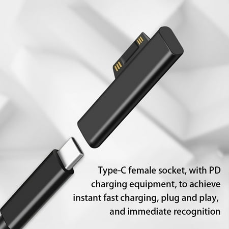 Tablet Type-c Female Adapter with Indicator Travel 15V 3A 65W 3A Fast ...