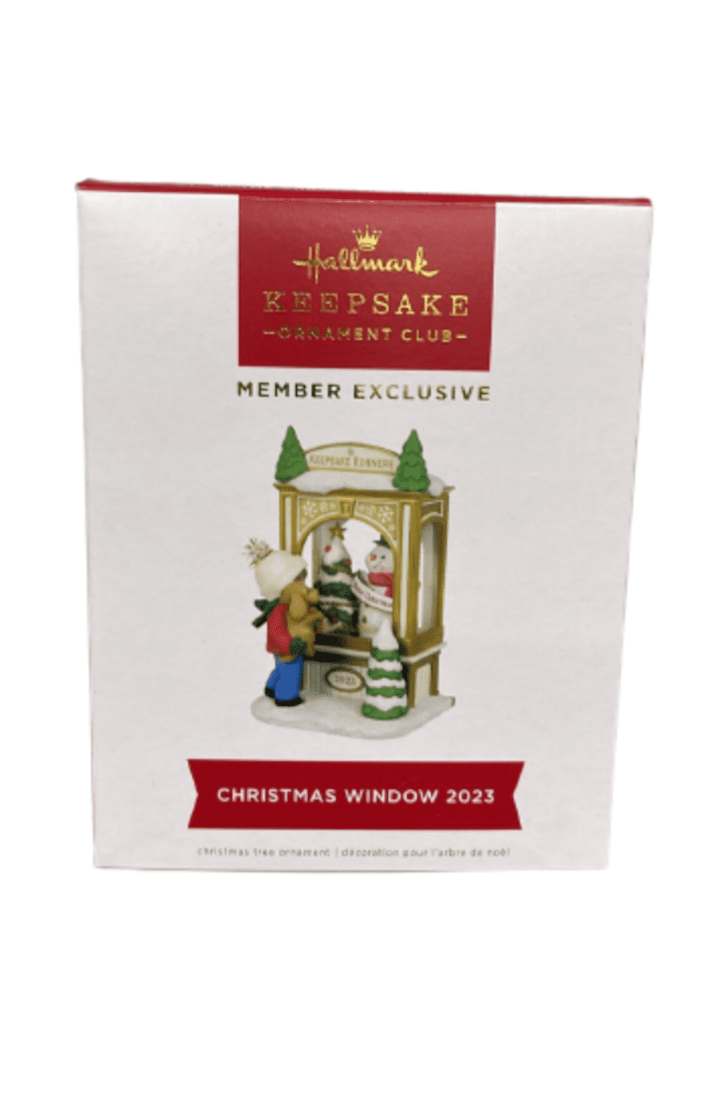 Hallmark 2023 KOC Christmas Windows Ornament Keepsake Member Club New ...