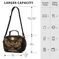 ALAZA Owl Boho Lunch Box Insulated Cooler Bag Reusable Tote Bags with ...