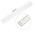 Acrylic Pipe Clear Rigid Round Tube 18mm ID 22mm OD 10" for Lamps and ...