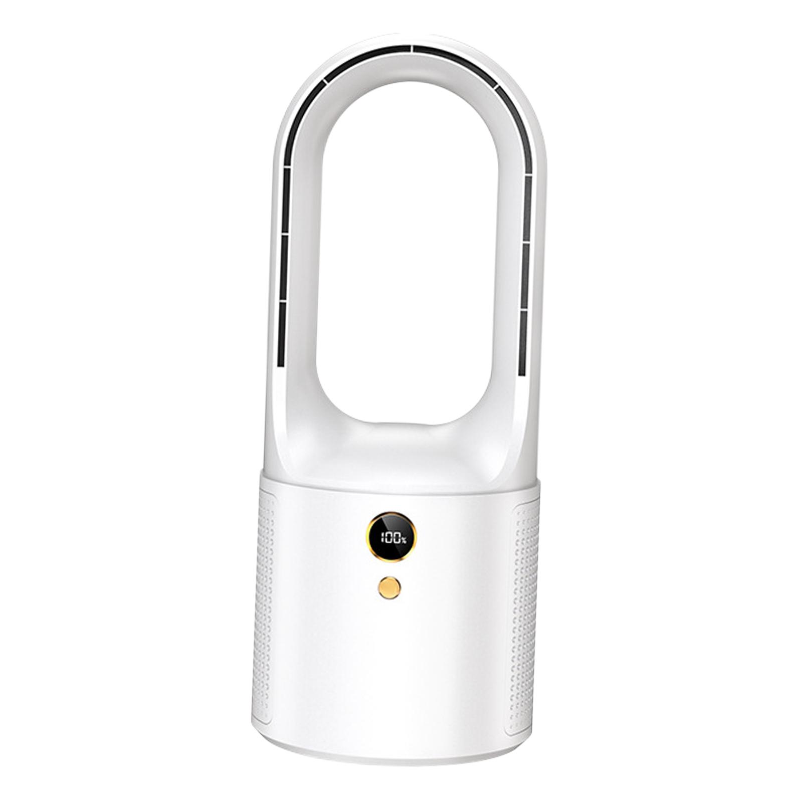 Bladeless Fan, Touch Contol Cooling Fan, USB Charging, 6 Speeds ...