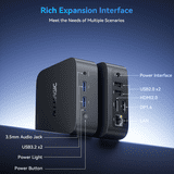ACEMAGICIAN Tiny Compact Mini PC, Intel Jasper Lake N95, 8GB RAM 256GB ...