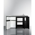 "Summit 54"" Wide Modern All-In-One Kitchenette with Storage, Right ...