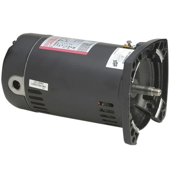 Regal Beloit USQ1152 1.5 HP Square Flange Up-Rated Two-Compartment Pool ...