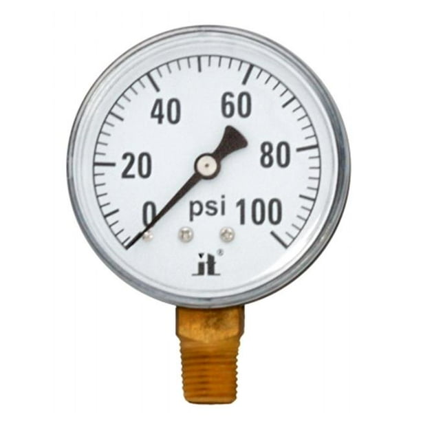 Zenport DPG100-10PK Dry Air Pressure Gauge 0-100 Psi- Box of 10 ...
