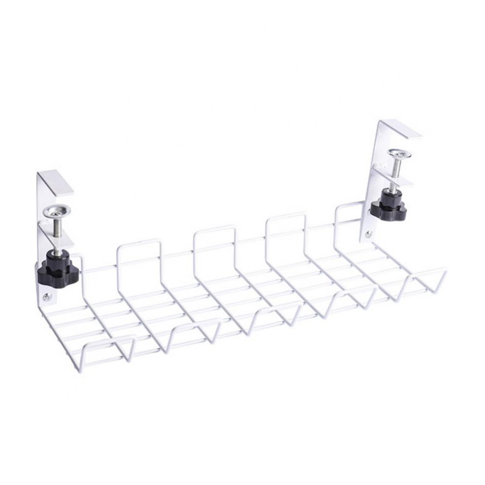 Under Desk Cable Management Tray 14 6 No Drill Steel Desk Cable under-desk-cable-management-tray-14-6-no-drill-steel-desk-cable
